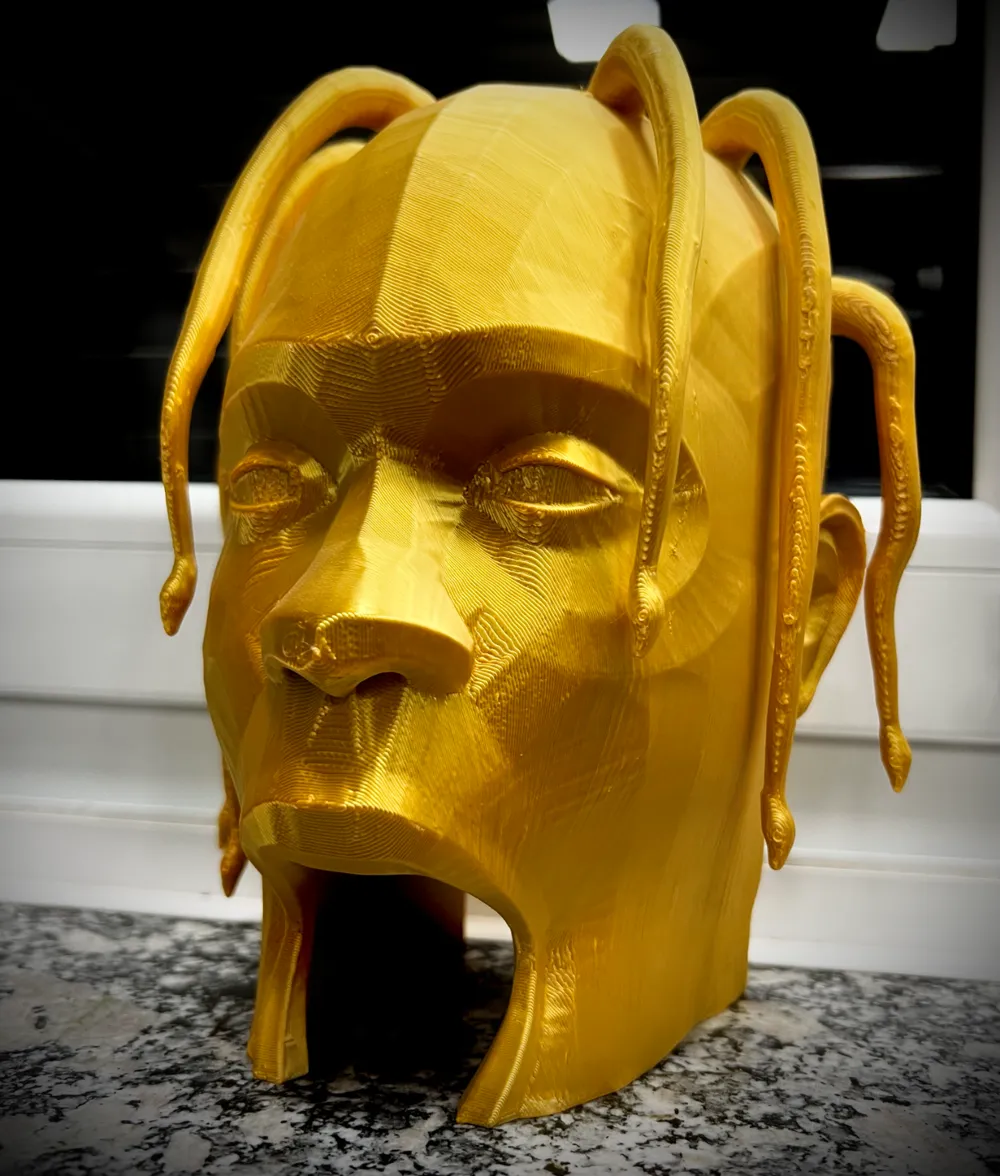 Travis Scott head astroworld by STECO3D - MakerWorld