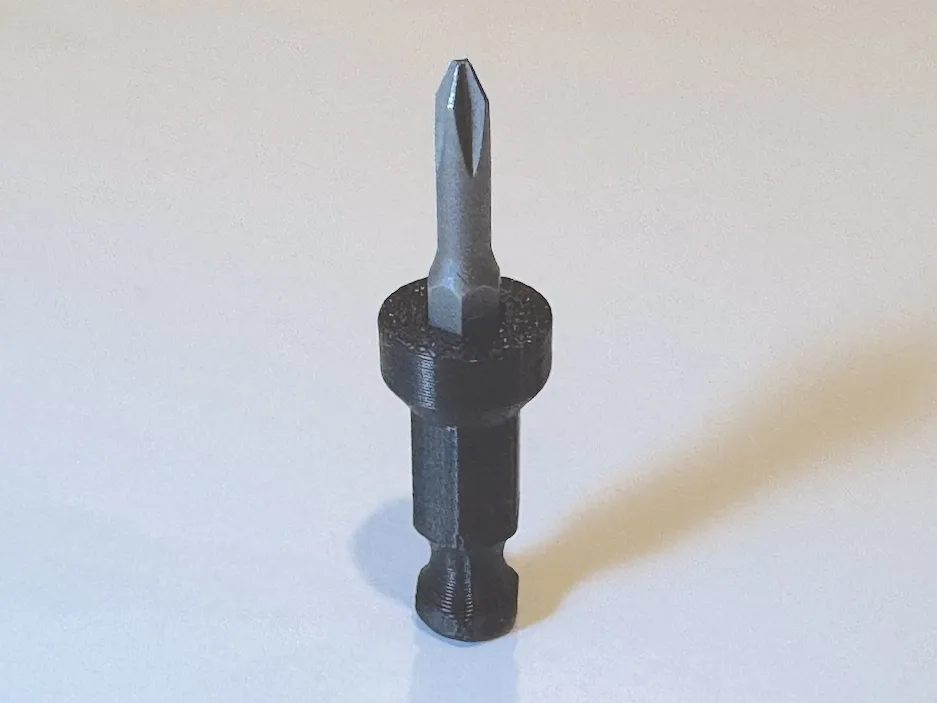 4mm Hex Bit to 1/4” Hex Driver Adapter - Free 3D Print Model - MakerWorld