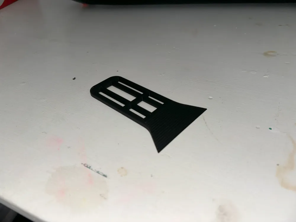 Scraper /low filament/rounded edges for bigger lifetime by luki ...