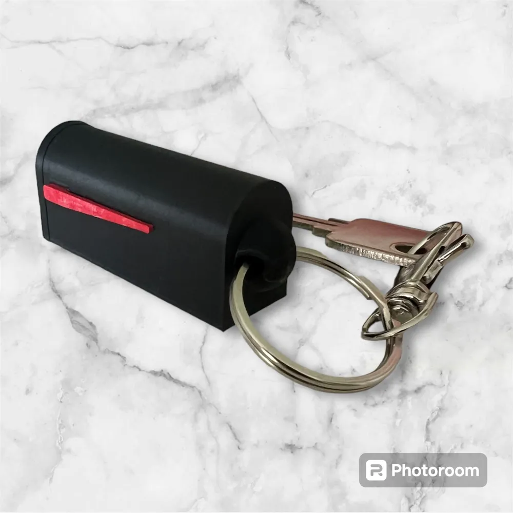 Keychain Postbox by 3D Art - MakerWorld