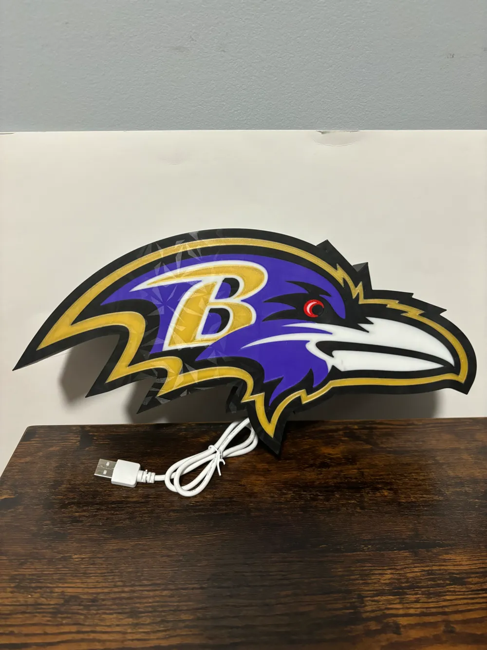 Baltimore Ravens Light Box by Future Canada - MakerWorld