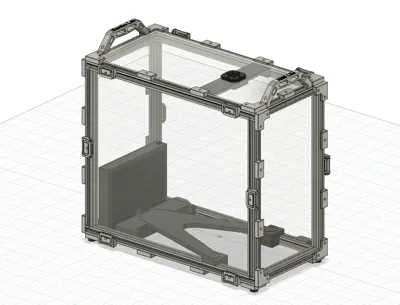dry box for ams lite top PTFE adapter Remixed by stlfatboy - MakerWorld