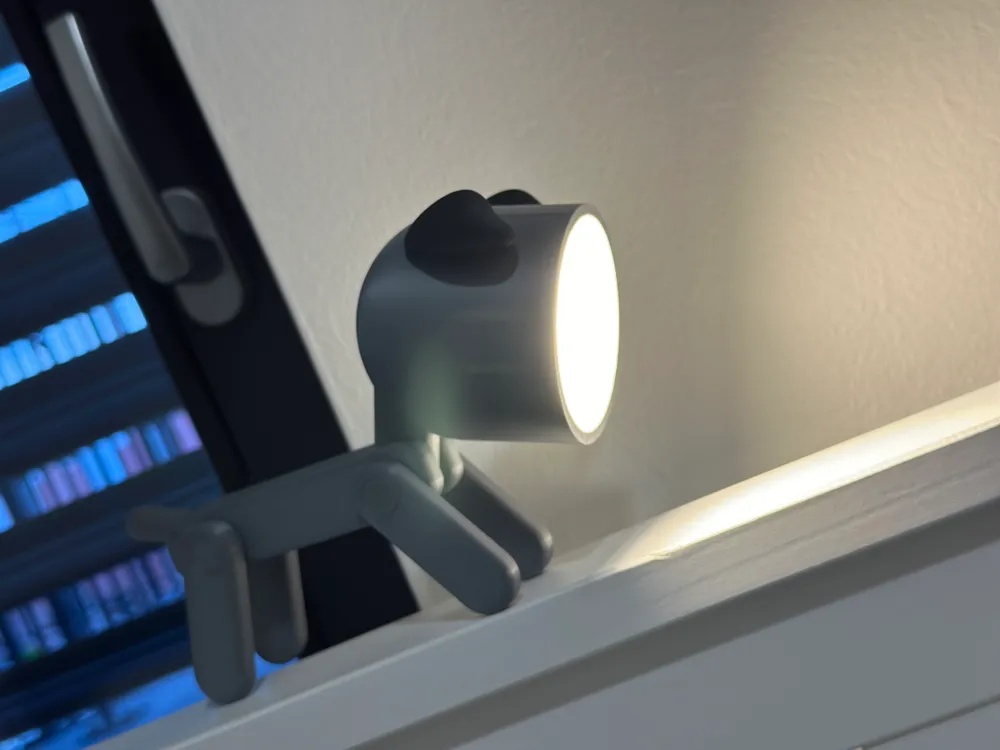 Cute dog led light lamp (LED Lamp Kit 001) by kisik20 - MakerWorld