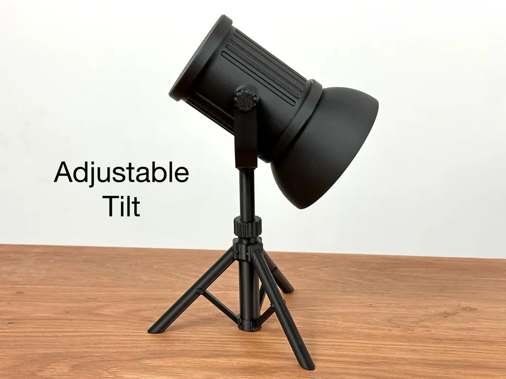 Mini LED Studio Spotlight Lamp / Softbox - Free 3D Print Model - MakerWorld