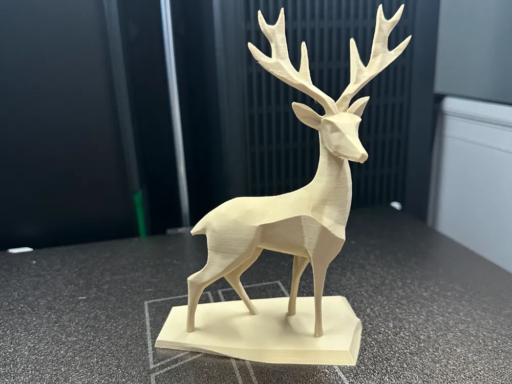 Elegant Stag Sculpture by 3D Fun MakerWorld: Download Free 3D Models