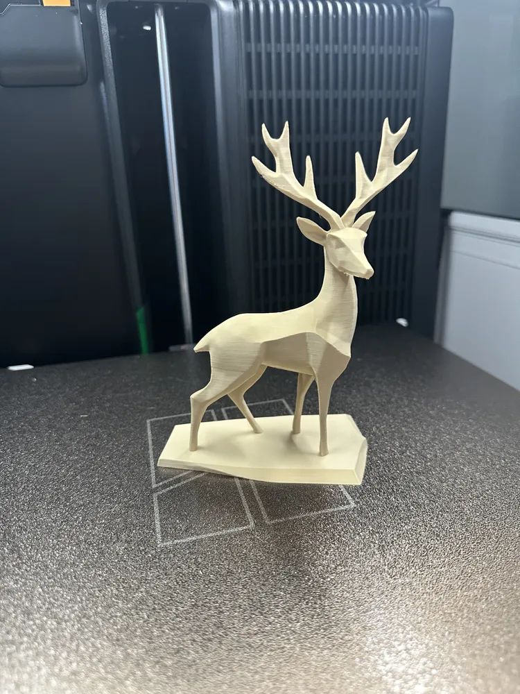 Elegant Stag Sculpture by 3D Fun MakerWorld: Download Free 3D Models