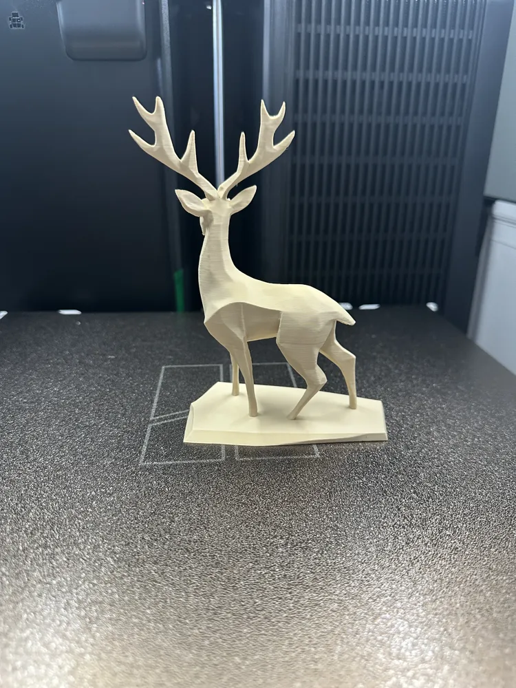 Elegant Stag Sculpture by 3D Fun MakerWorld: Download Free 3D Models