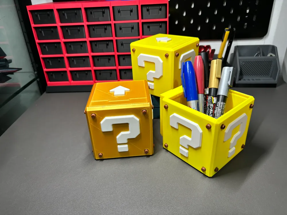 Mario Treasure Chest by 秋瑟意浓 - MakerWorld