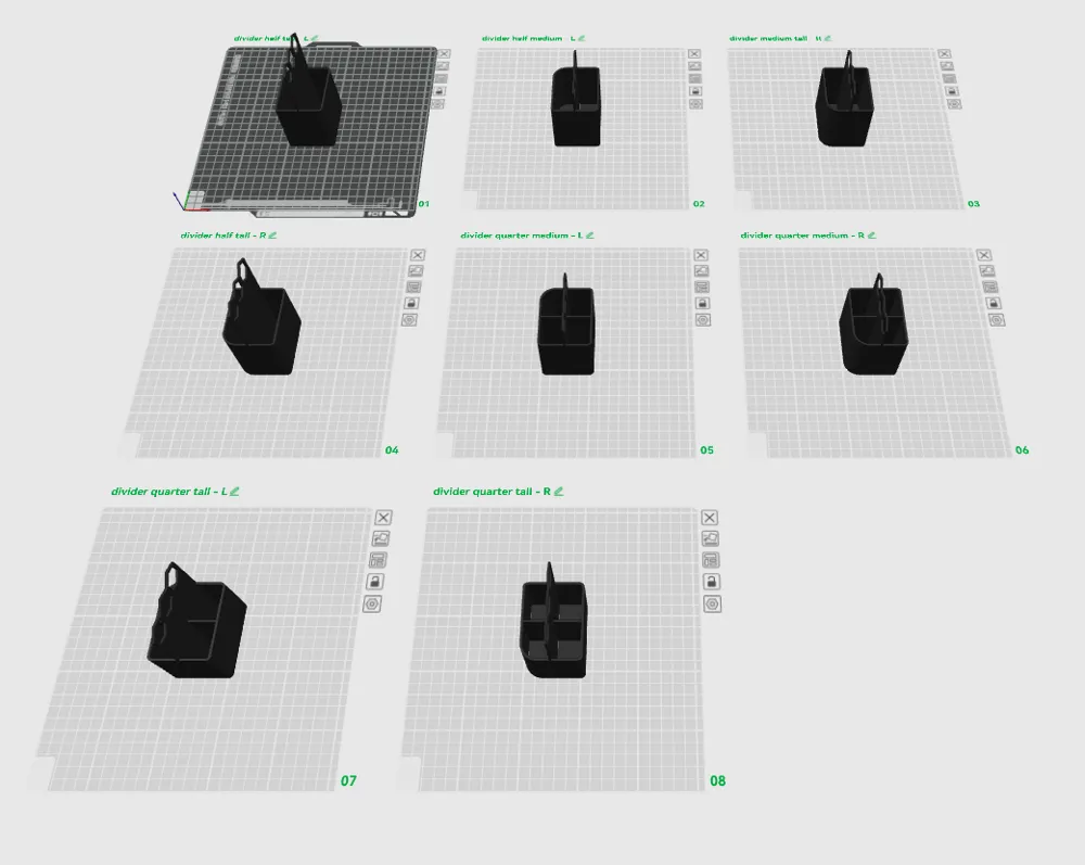 Divisores para Cajas de Utensilios por hogo_makerspace - MakerWorld