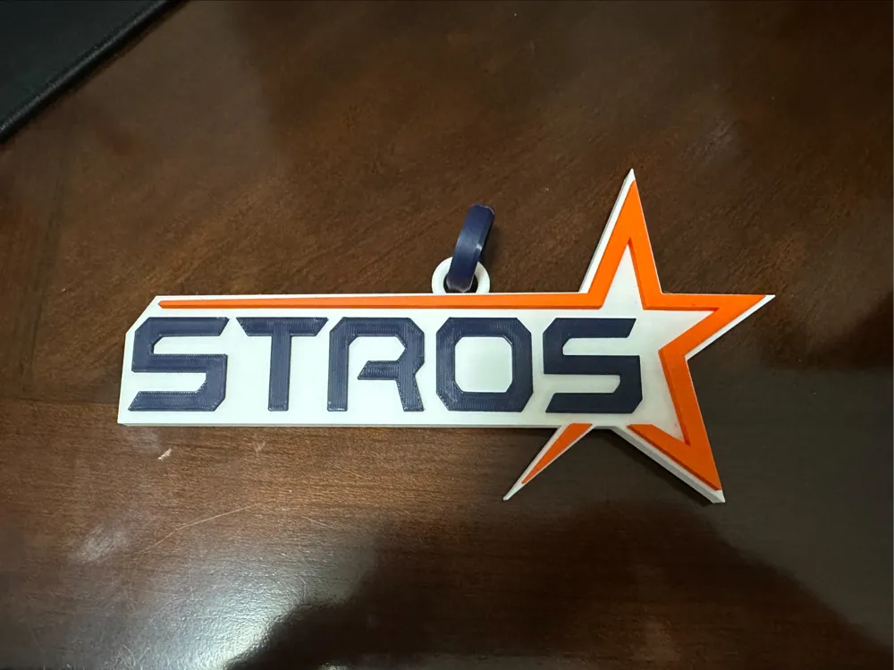 Houston Astros City Connect 2.0 Logo chain by segovialm MakerWorld ...