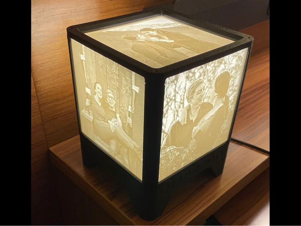 Lithophane Display Cube by arimb MakerWorld: Download Free 3D Models