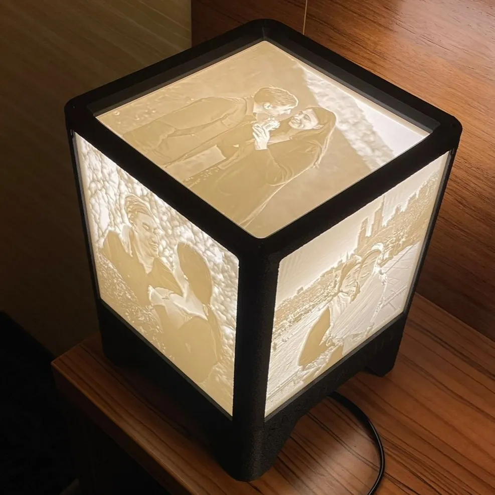 Lithophane Display Cube - Free 3D Print Model - MakerWorld