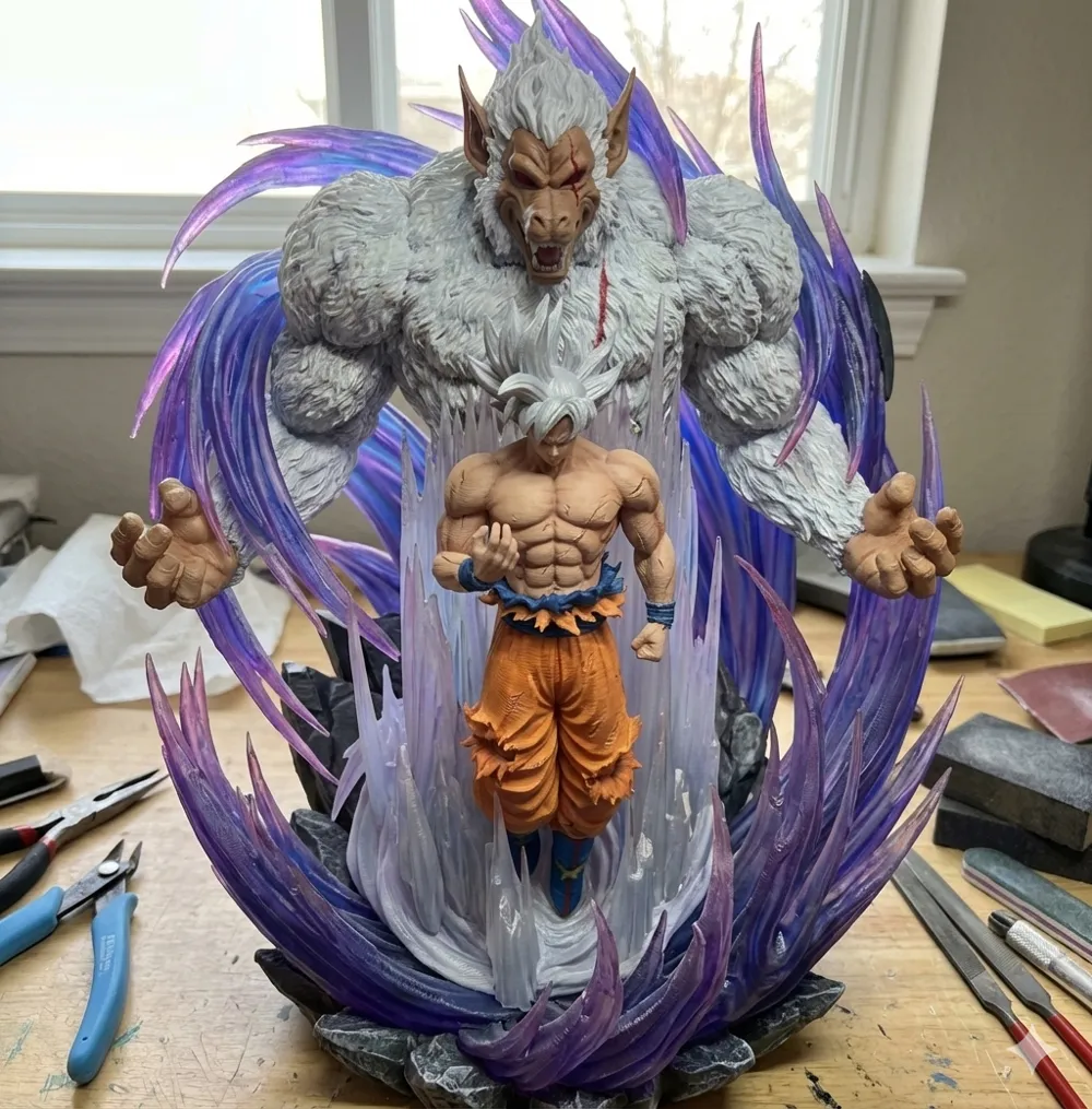 DBZ Goku Oozaru - Free 3D Print Model - MakerWorld