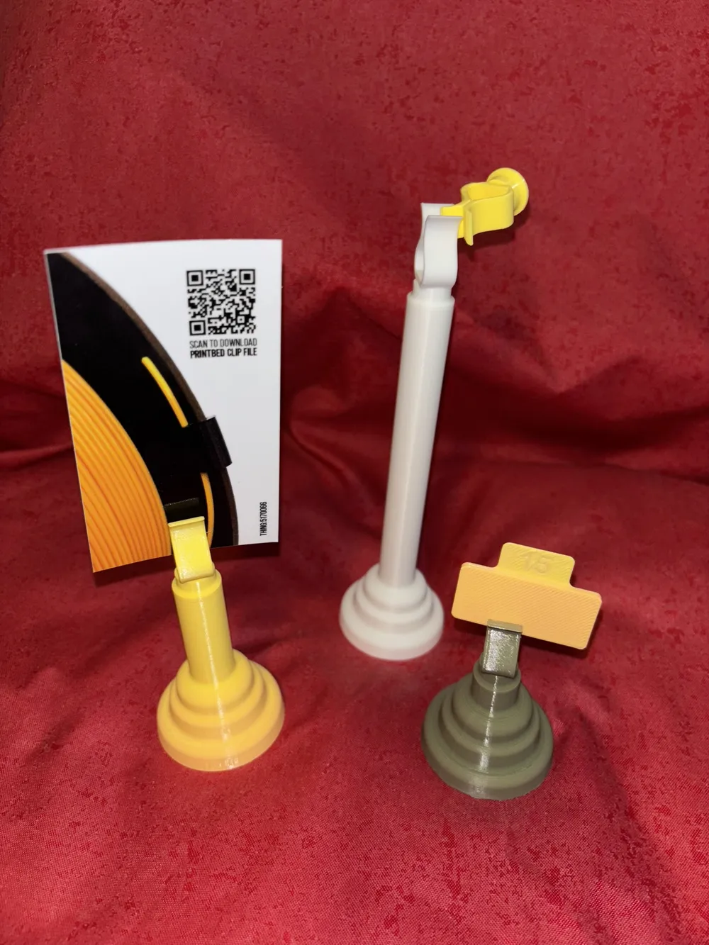 Placard / Place Card Holder - Various Sizes by smcallah MakerWorld ...