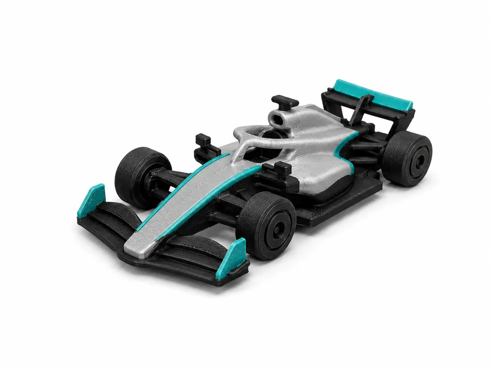 Tiny F1 Mercedes-AMG W17 - Mini Cars Series - Free 3D Print Model ...