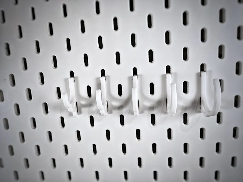 Skadis Reinforced Round Hooks 20 - 40 mm by zomb - MakerWorld