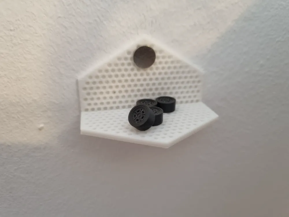 Honeycomb display Shelf by Waßmer - Made by Mind - MakerWorld