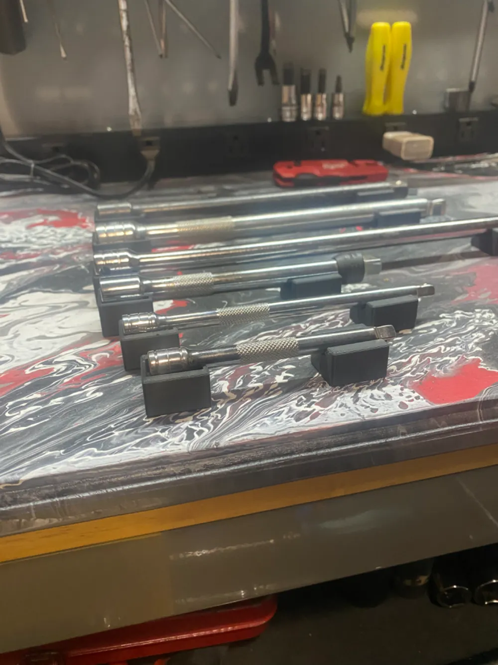 Ratchet extension holders - Tool organizers - Free 3D Print Model ...