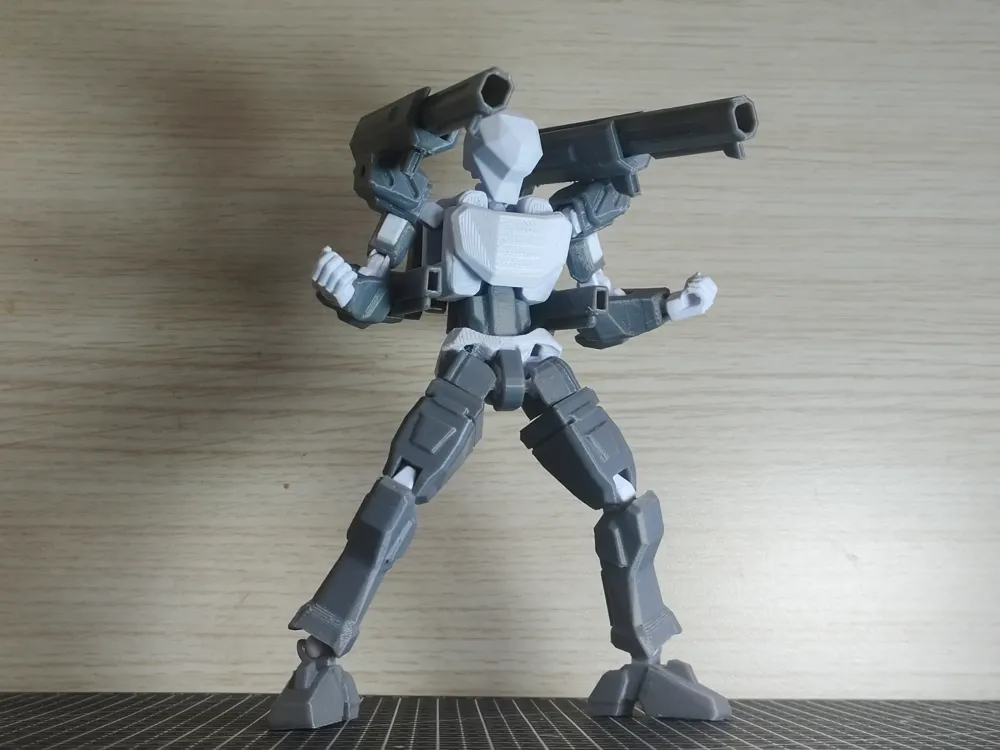 Shoulder Cannon Equipment by 2887. MakerWorld: Download Free 3D Models
