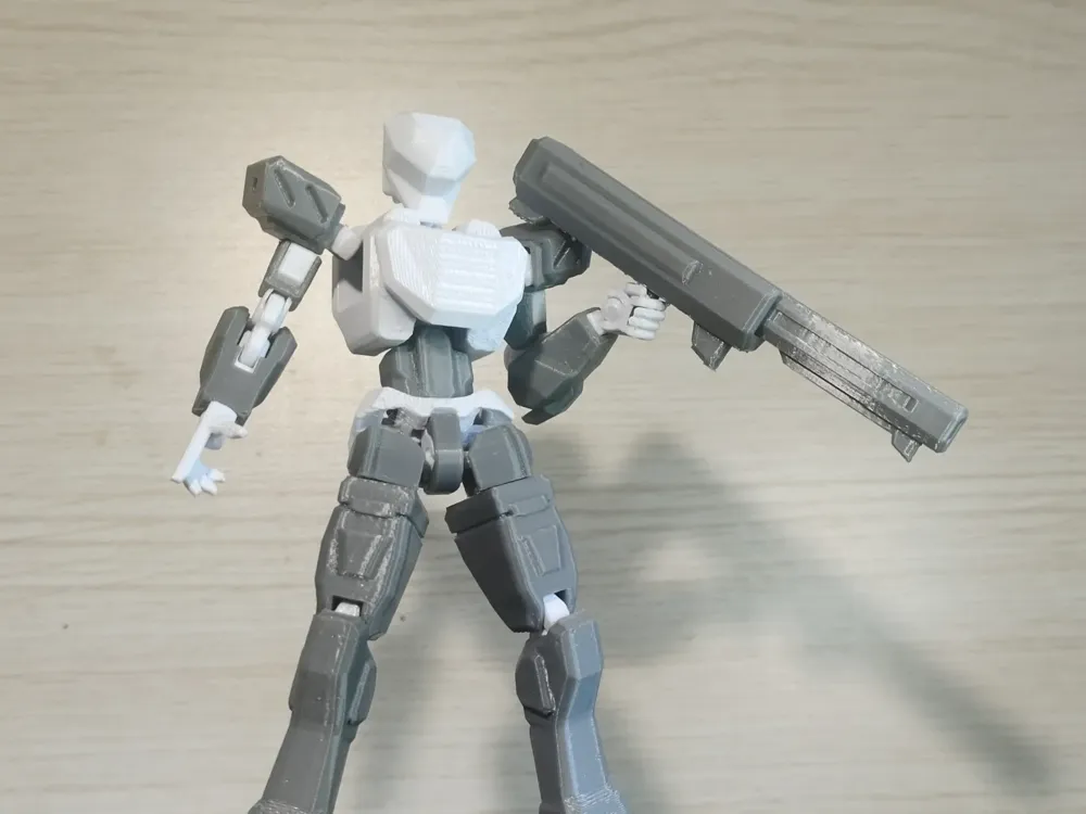 Shoulder Cannon Equipment by 2887. MakerWorld: Download Free 3D Models