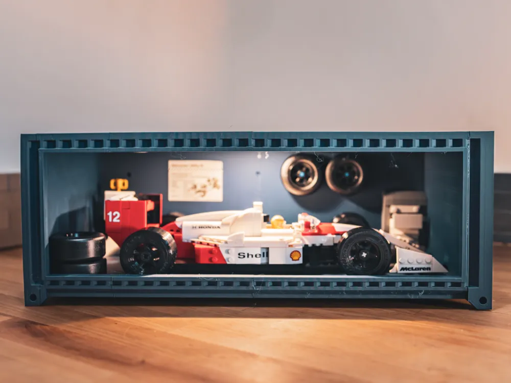 Shipping Container Monitor Riser Display by DKprints MakerWorld ...