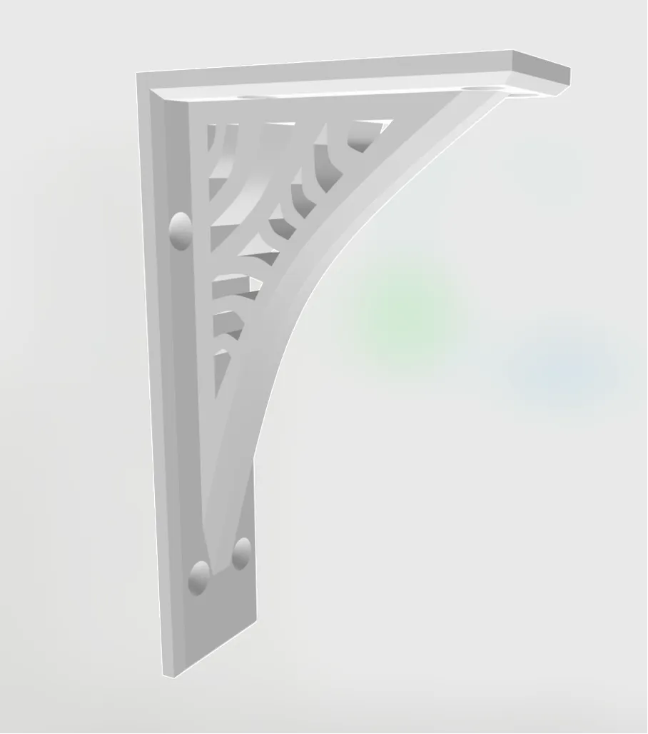 Quick-Print Shelf Bracket – Strong & Useful by dilucidus - MakerWorld