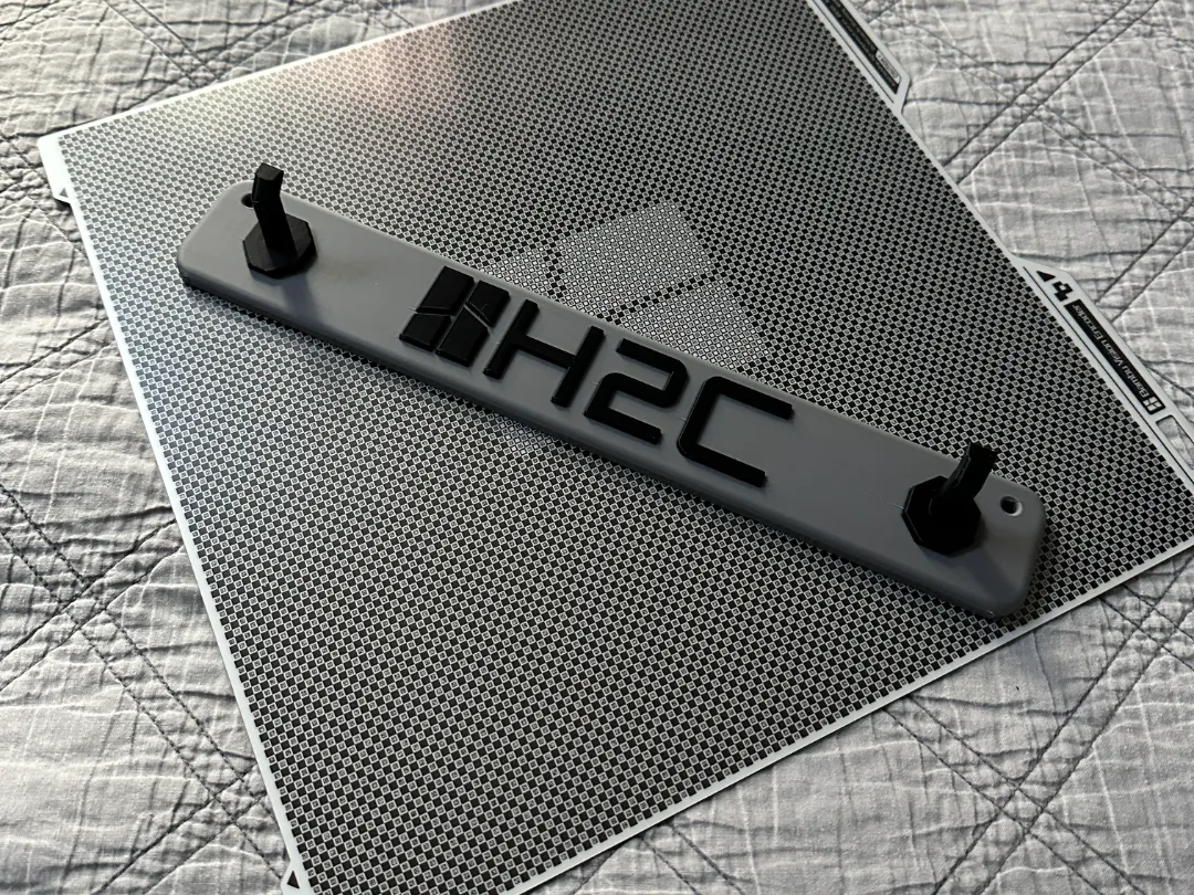 Bambu Lab H2C Build Plate Holder - Free 3D Print Model - MakerWorld