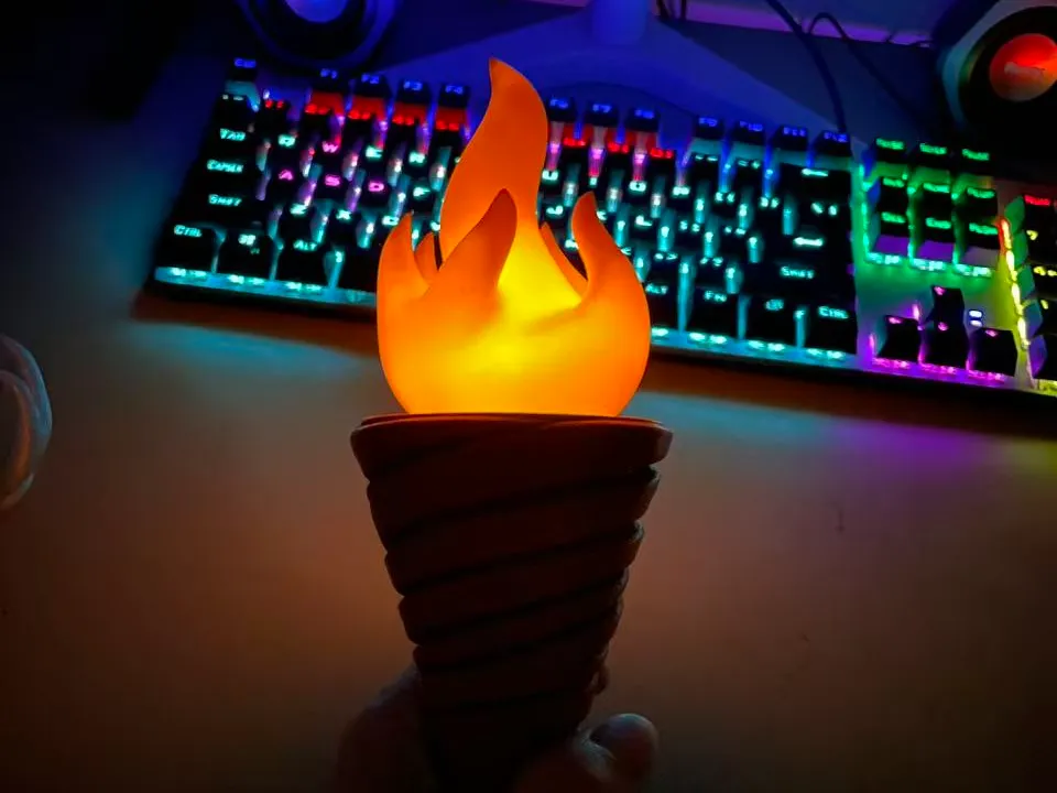 Torch - Free 3D Print Model - MakerWorld