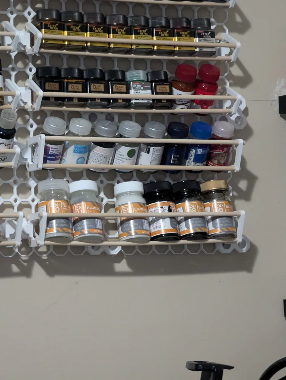 Large Multiboard Paint Rack by naptaker - MakerWorld