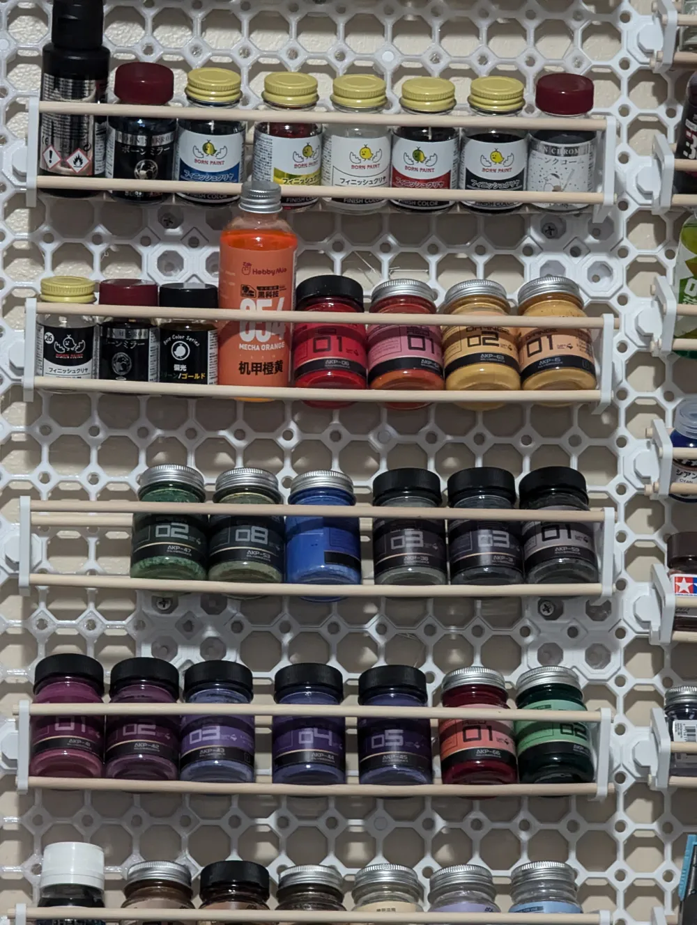 Large Multiboard Paint Rack by naptaker - MakerWorld