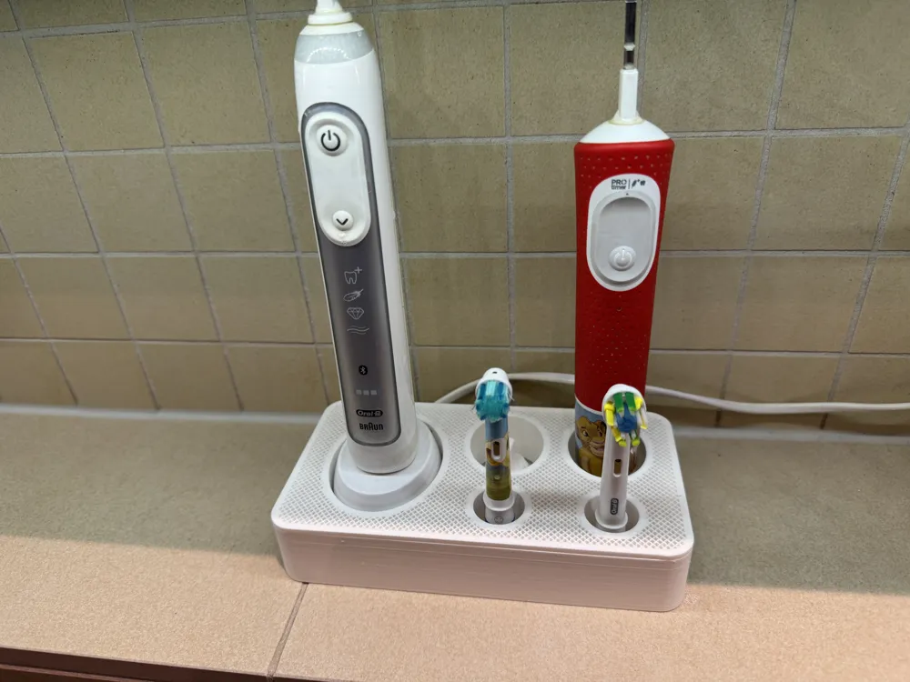Oral-B Pro/Kids Dual Clean Easy Toothbrush Holder - Free 3D Print Model ...