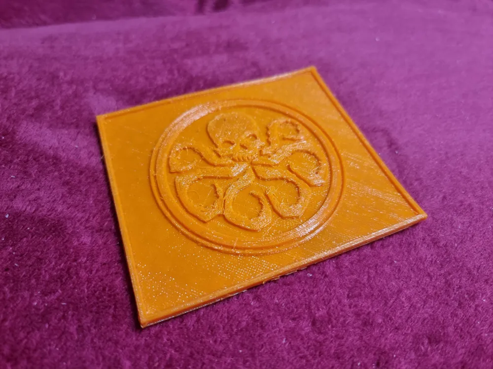 Marvel Hydra TPU Patch ~100x87mm by izegod - MakerWorld