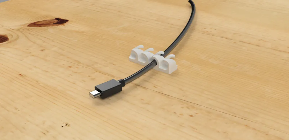 Cabel Holder V2 by Tekk3D - MakerWorld