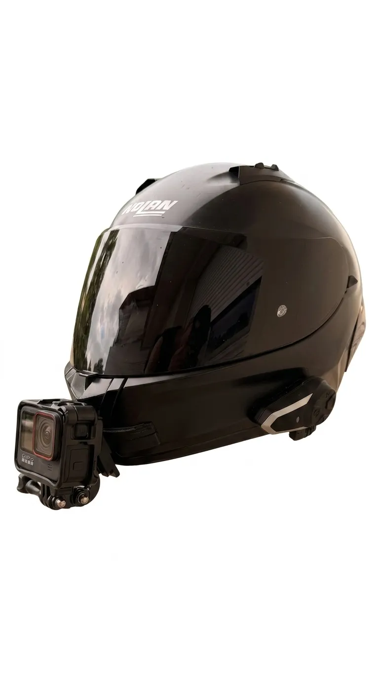 GOPRO MOTORCYCLE HELMET MOUNT - Free 3D Print Model - MakerWorld