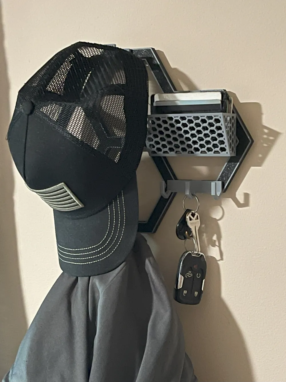 Modular wall rack by RandomKhaos - MakerWorld