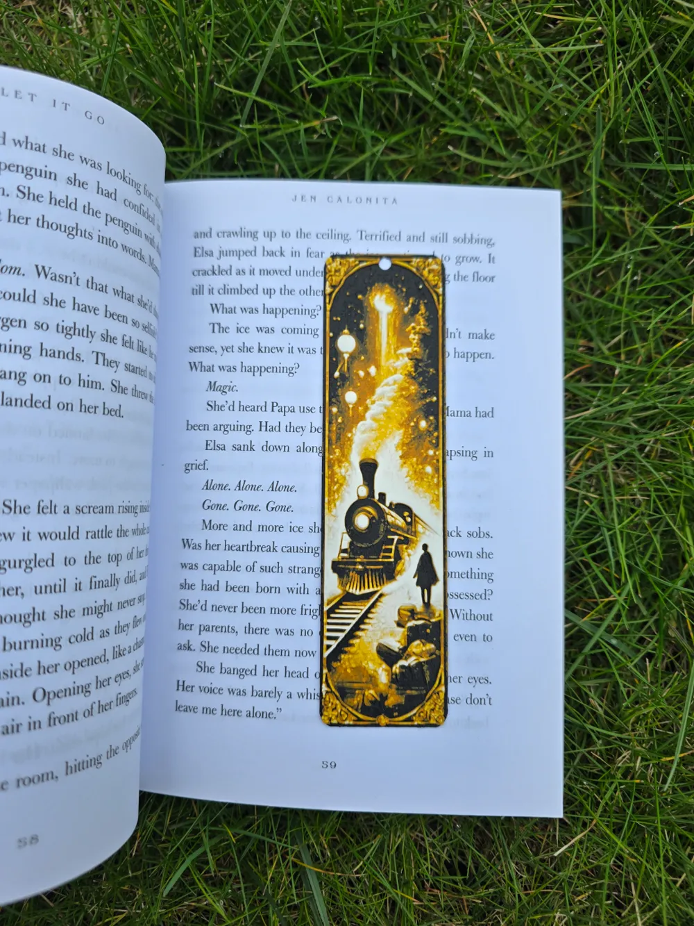 Magical Train Station 3D Printed Bookmark - Free 3D Print Model ...