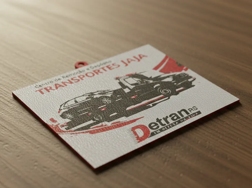 Jaja Transportes Keychain - Free 3D Print Model - MakerWorld