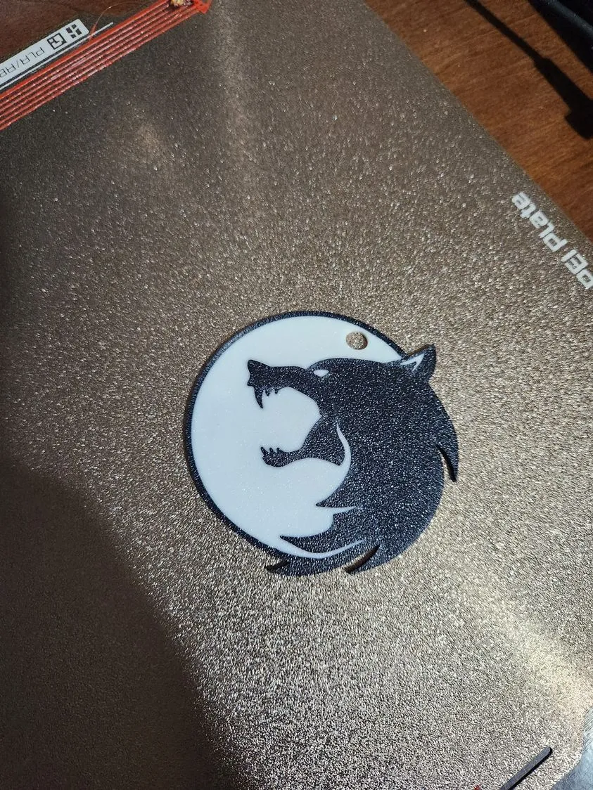 The Witcher key chain by Bromigo77 - MakerWorld