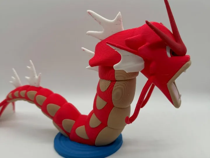 Gyarados Multicolor - Free 3D Print Model - MakerWorld