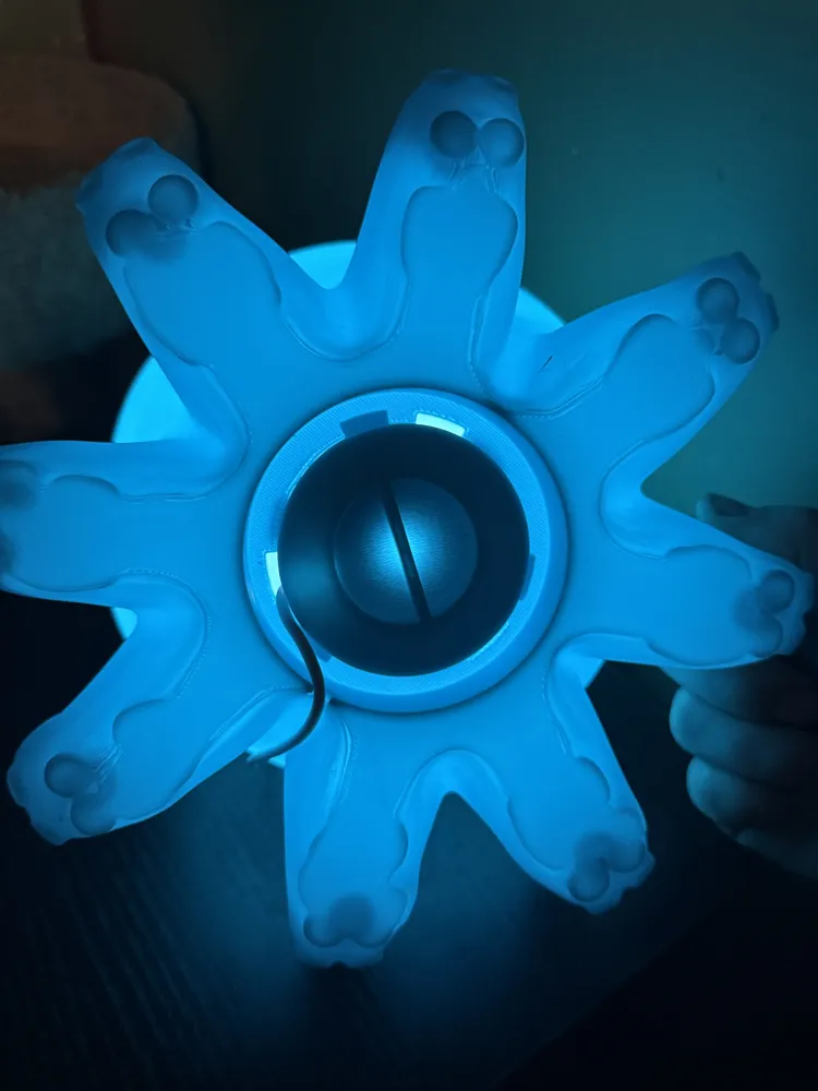 Cute Chibi Octopus lamp - Free 3D Print Model - MakerWorld