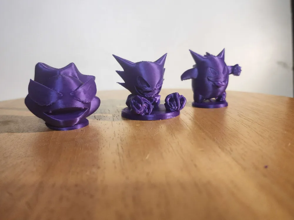 Gengar Evolutions by RebLeaderMakerWorld: Download Free 3D Models
