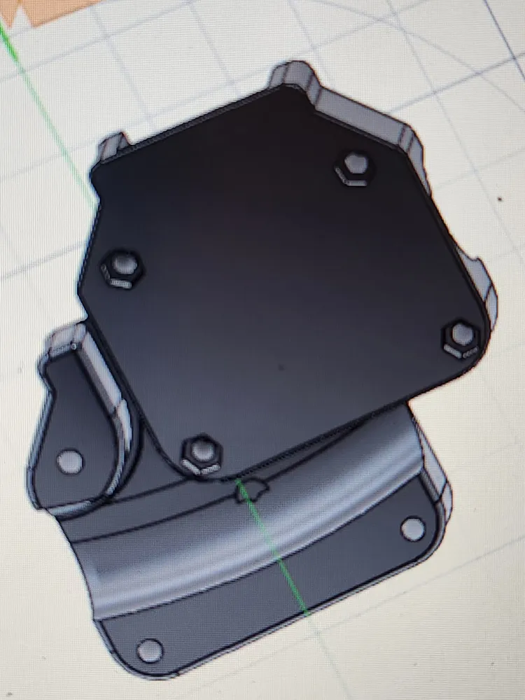 base for same tractor steering wheel knob holder - Free 3D Print Model ...