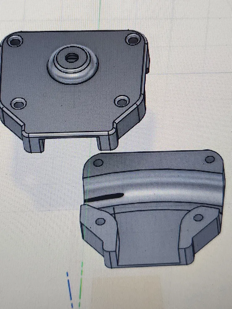 base for same tractor steering wheel knob holder - Free 3D Print Model ...