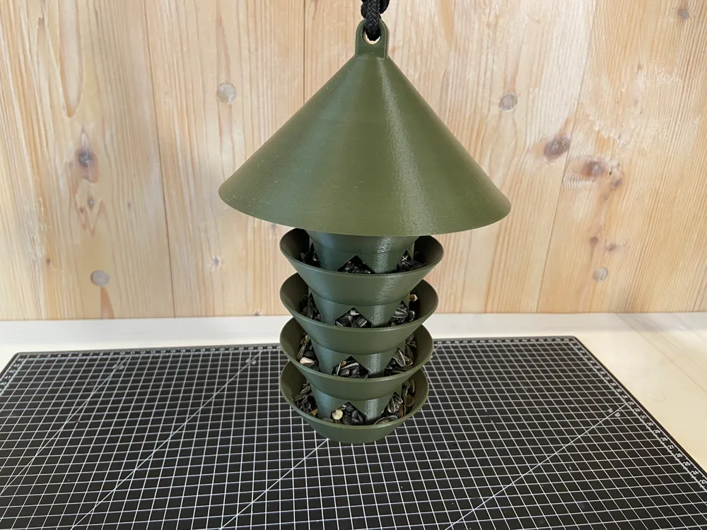 Bird Feeder for small birds - Free 3D Print Model - MakerWorld