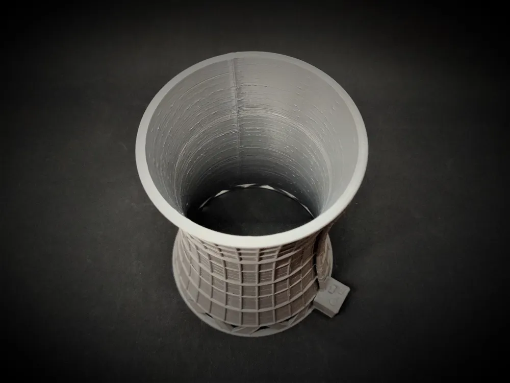 Miniature Nuclear Power Plant Silo by 3D Delight - MakerWorld