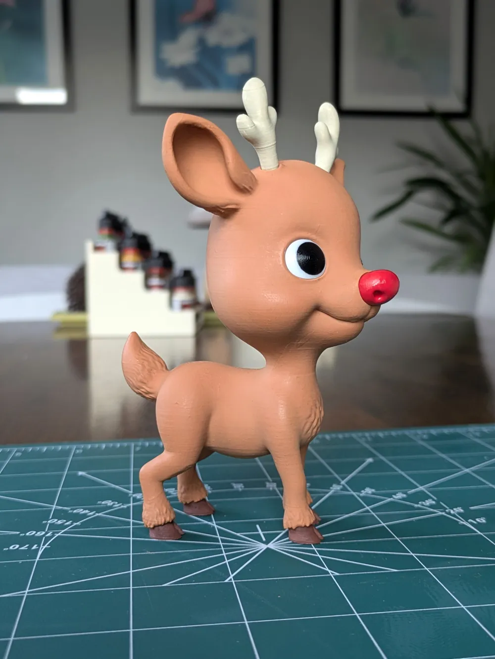 Rudolph the Red Nosed Reindeer (No AMS needed!) - Free 3D Print Model ...
