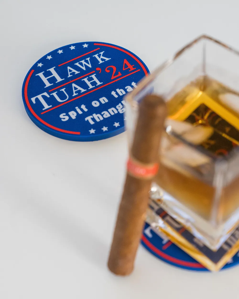 Hawk Tuah Coaster by Sentinel - MakerWorld