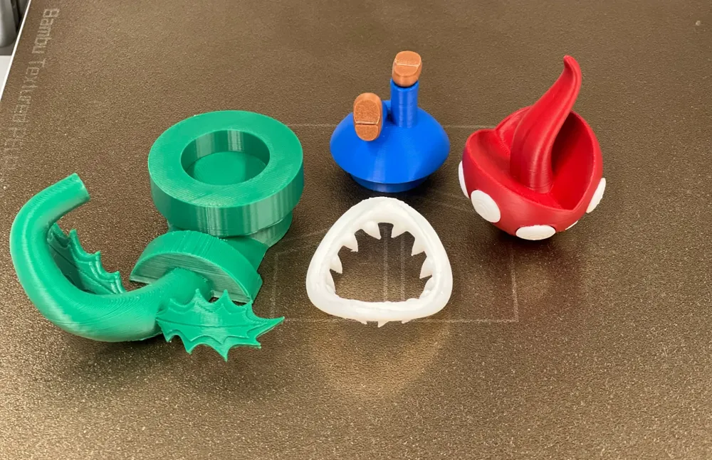 Mario/Venus Flytrap/Refrigerator Magnet/Multiple Versions and Colors ...