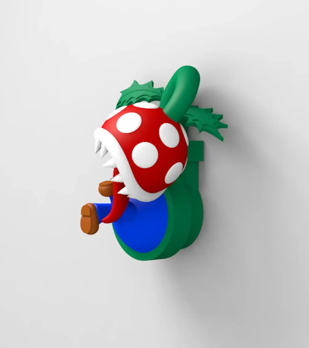 Mario/Venus Flytrap/Refrigerator Magnet/Multiple Versions and Colors ...