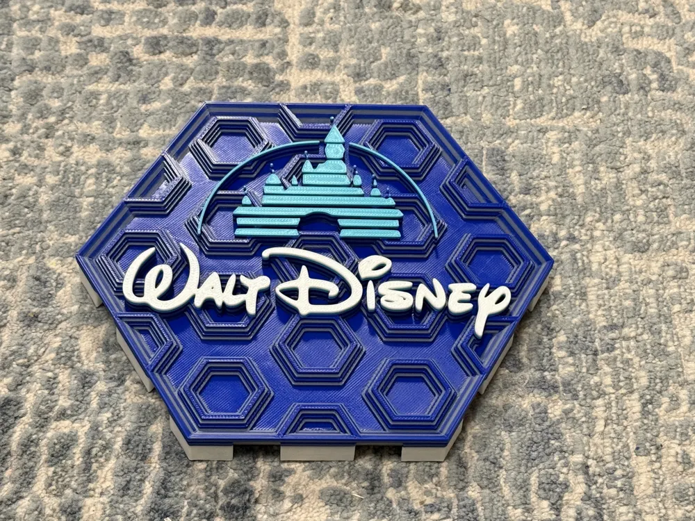 Disney Modular Hexagonal Dimensional Mosaic by Richie Rich Richie Rich ...